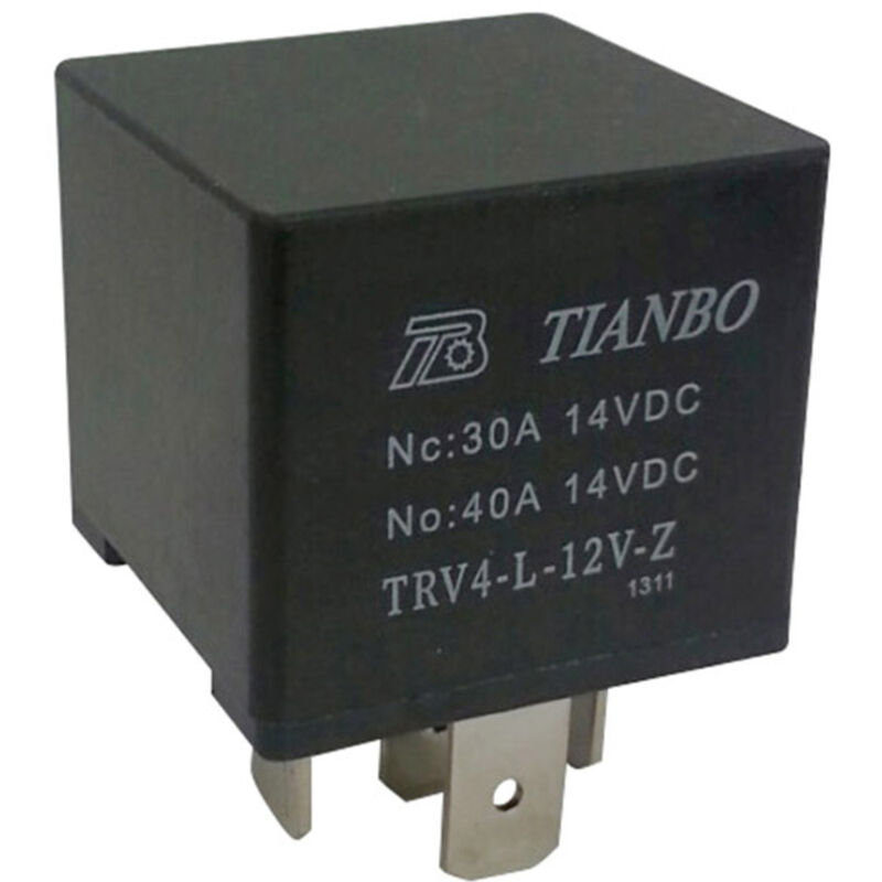 Tianbo Electronics TRV4 L-12V-Z Kfz-Relais 12 V/DC 1 Wechsler