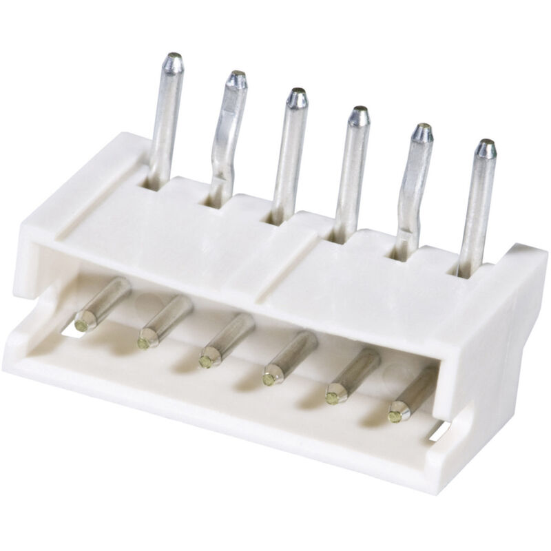 JST Einbau-Stiftleiste (Präzision) ZH Polzahl Gesamt 6 Rastermaß: 1.50 mm S6B-ZR (LF)(SN) 1 St.