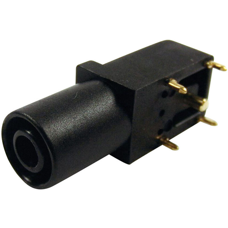 Cliff FCR7350B Sicherheits-Laborbuchse Buchse, gewinkelt Stift-Ø: 4 mm ...