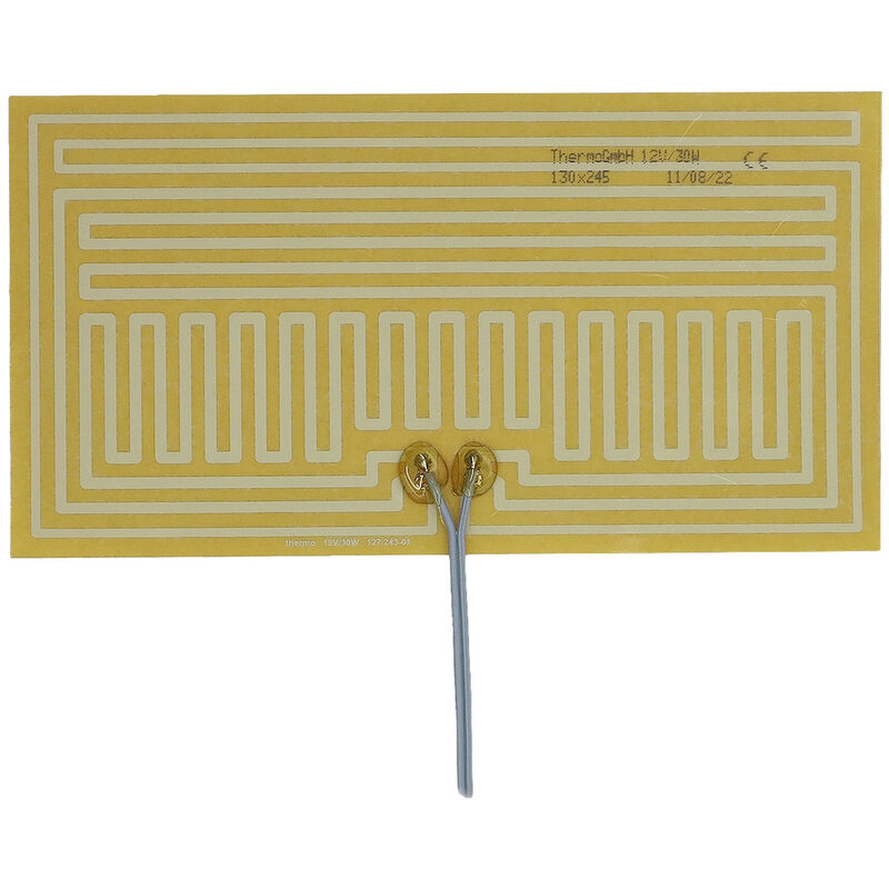 Thermo TECH Polyester Heizfolie 12 V 30 W (L x B) 245 mm x 130 mm