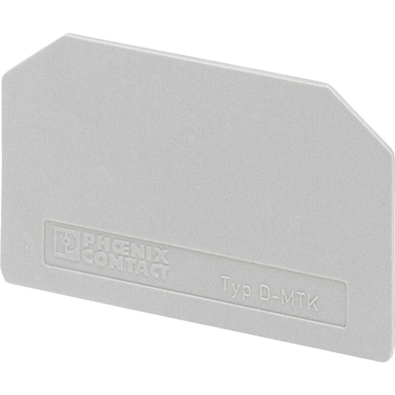 Phoenix Contact 3101029 Abschlussdeckel Passend für (Details): MTK Grau ...