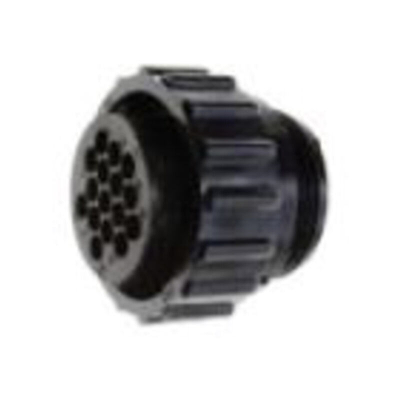 TE Connectivity 206037-1 Rundstecker Stecker, gerade Gesamtpolzahl: 16 ...