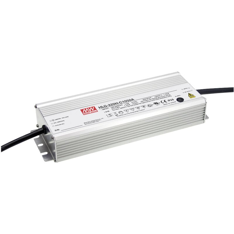 MEAN WELL HLG-320H-C1050A LED-Treiber Konstantstrom 320.25 W 525 - 1050 ...