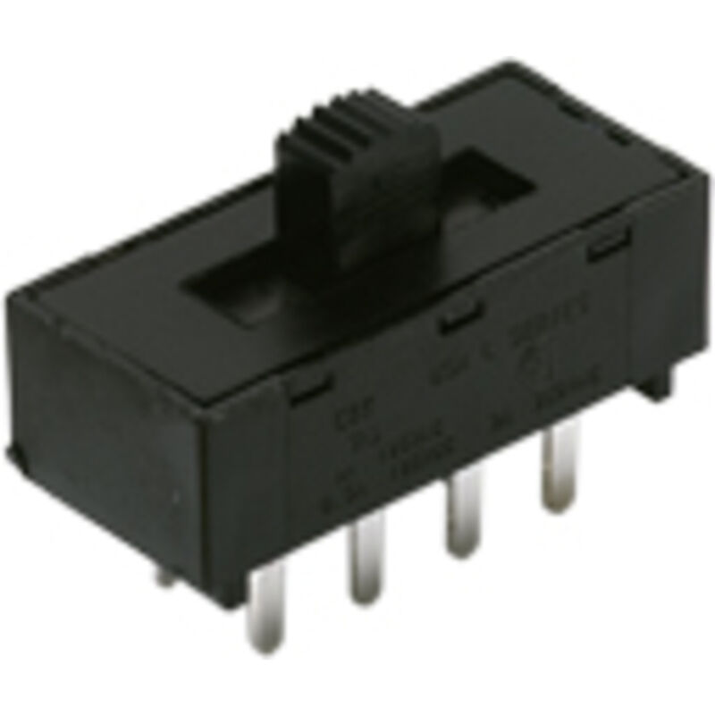 C & K Switches L102121ML04Q Schiebeschalter 125 V 4 A 1 x Ein/Ein 1 St ...