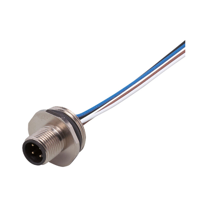ifm Electronic E11295 Einbaustecker Stecker, gerade 0.12 m Polzahl ...