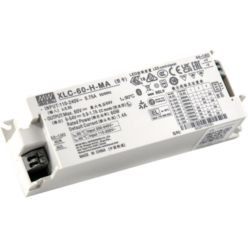 MW Mean Well LED-Konverter 60 W