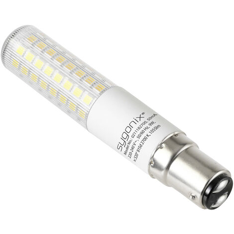 Sygonix SY-5275994 LED EEK E (A - G) B15d Batterieform 9 W = 75 W ...