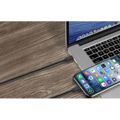 Renkforce USB-Kabel USB 3.2 Gen2x2 USB-C® Stecker 2.00 m Schwarz ...