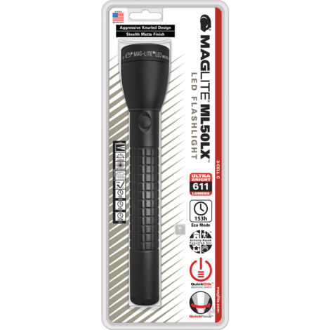 Mag-Lite ML50LX 3C LED Taschenlampe batteriebetrieben 611 lm 153 h 454 g