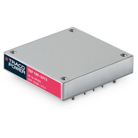 TracoPower TEP 100-1212 DC/DC-Wandler-Baustein 12 V/DC 12 V/DC 8.4 A 100 W Anzahl Ausgänge: 1 x Inha