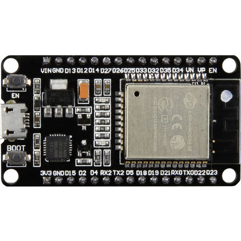 Joy-it SBC-NodeMCU-ESP32 Entwickler-Platine Node MCU ESP32 Modul