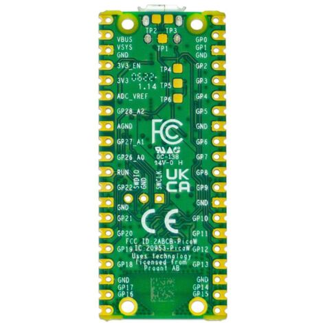 Raspberry Pi® Pico W Mikrocontroller RP-PICO-W