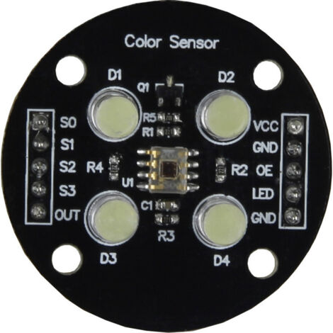 Joy-it sen-color Arduino Erweiterungs-Platine Schwarz Passend für (Einplatinen-Computer) Arduino 1 S