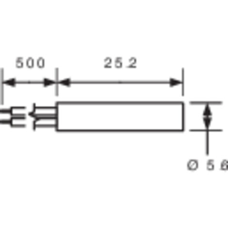 PIC MS-216-3 Reed-Kontakt 1 Schließer 200 V/DC, 140 V/AC 1 A 10 W