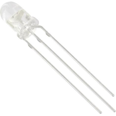 TRU COMPONENTS 1577516 LED bedrahtet Rot, Grün Rund 5 mm 175 mcd, 75 ...