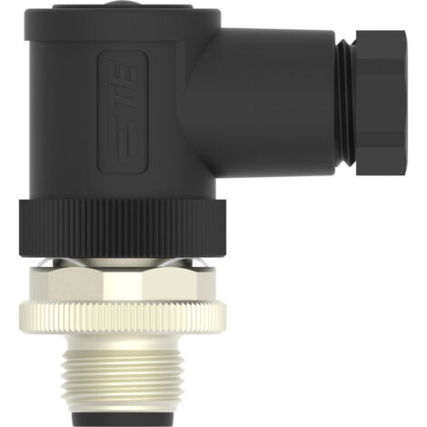 TE Connectivity T4113001031-000 Sensor-/Aktor-Steckverbinder, unkonfektioniert M12 Stecker, gewinkel