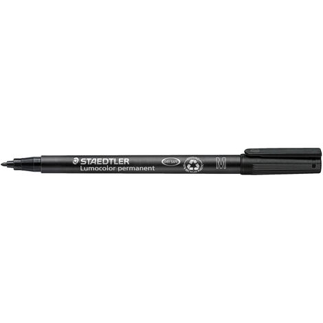 Staedtler Lumocolor permanent M DRY SAFE 317-9 Permanentmarker Schwarz ...