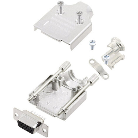 Amphenol L17MHDM09+L77HDE15S D-SUB Buchsenleisten-Set 180 ° Polzahl: 15 ...