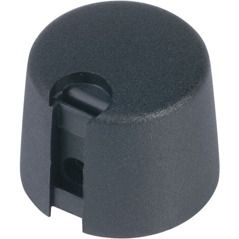 OKW A1024069 A1024069 Drehknopf Schwarz (Ø x H) 24 mm x 16 mm 1 St.