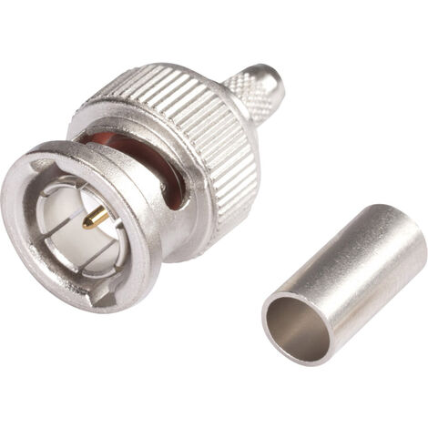 Hicon BNC0.6/2.8HD BNC-Steckverbinder Stecker, gerade 75 Ω 1 St.