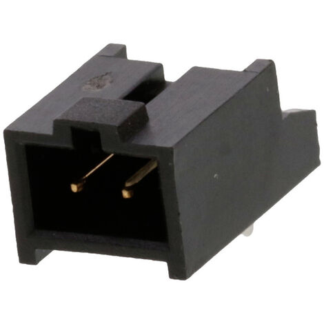 Molex Einbau-Stiftleiste (Standard) Polzahl Gesamt 2 Rastermaß: 2.54 mm 901362202 1 St. Tray
