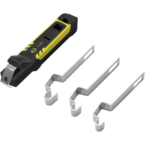 C.K T1290 Abisoliermesser Geeignet für Rundkabel, Flachkabel