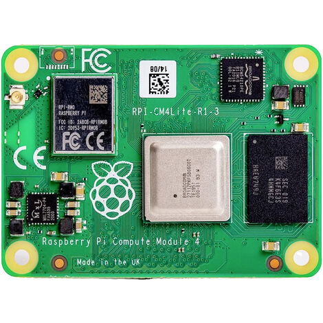 Raspberry Pi® Compute Modul 4 CM4102000 (2 GB RAM / 0 GB eMMC / Wifi) 4 ...