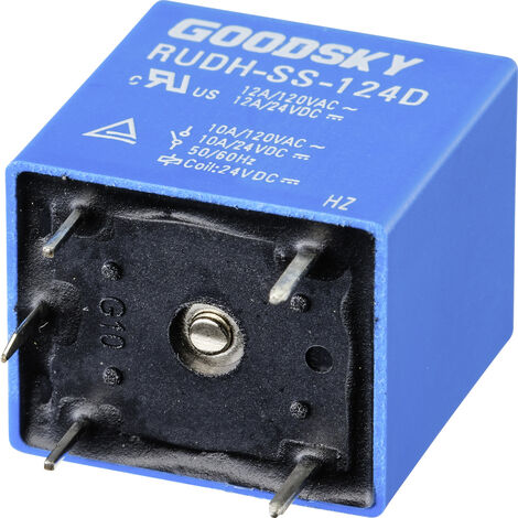 GoodSky RUDH-SS-124D Printrelais 24 V/DC 12 A 1 Wechsler 1 St. Tray