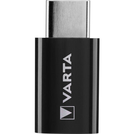Varta USB 2.0 Adapter [1x USB-C® Stecker - 1x Micro-USB-Buchse] Charge & Sync Adap.