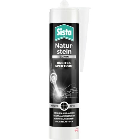 Sista Sista Naturstein Silikon Herstellerfarbe Transparent SHNT3 280 ml