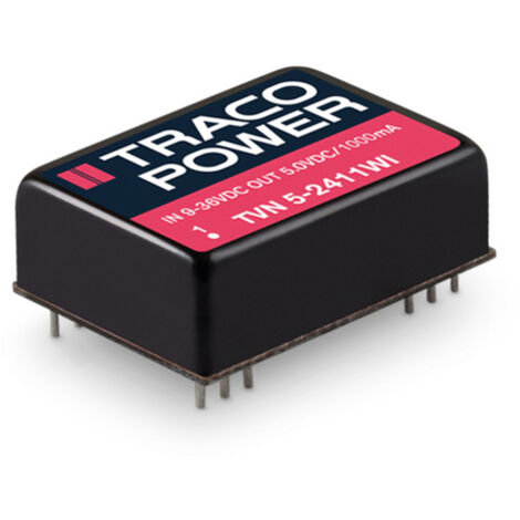 TracoPower TVN 5-2411WI DC/DC-Wandler, Print 24 V/DC 5 V/DC 1 A 5 W Anzahl Ausgänge: 1 x Inhalt 10 S