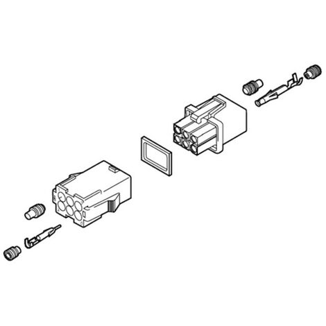 TE Connectivity Crimpkontakt Mini-Universal-MATE-N-LOK Polzahl Gesamt 1 ...