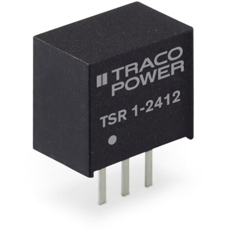 TracoPower TSR 1-2433 DC/DC-Wandler, Print 24 V/DC 3.3 V/DC 1 A 75 W Anzahl Ausgänge: 1 x Inhalt 1 S