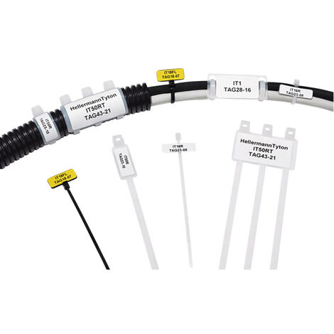 HellermannTyton 151-42119 IT1 PA66 NA 100 Leitermarkierer ...