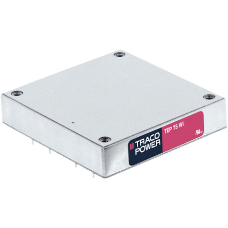 TracoPower TEP 75-2412WI DC/DC-Wandler-Baustein 24 V/DC 12 V/DC 6.3 A 75 W Anzahl Ausgänge: 1 x Inha