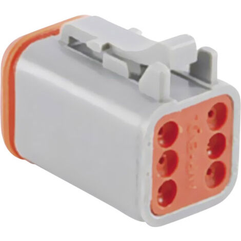 Amphenol AT06 6S Rundstecker Buchse, gerade Gesamtpolzahl: 6 Serie ...