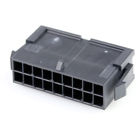 Molex Buchsengehäuse-Kabel Polzahl Gesamt 18 Rastermaß: 3 mm 430201800 1 St. Bag