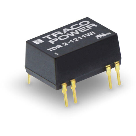TracoPower TDR 2-1211WI DC/DC-Wandler, Print 12 V/DC 5 V/DC 400 mA 2 W Anzahl Ausgänge: 1 x Inhalt 1