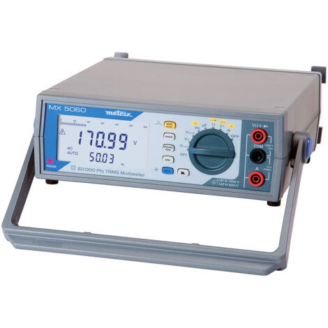 Metrix MX 5060 Tisch-Multimeter digital, analog CAT III 1000 V Anzeige ...