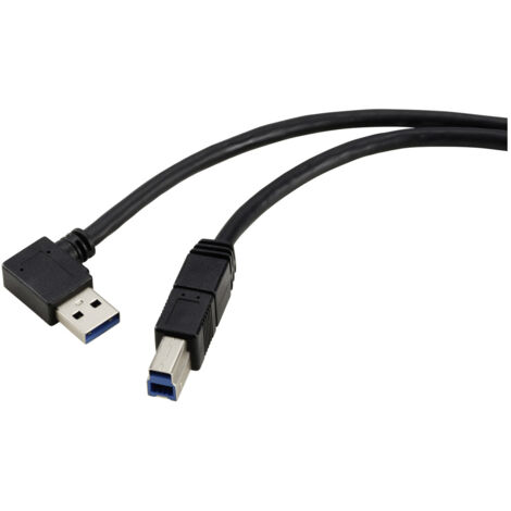 Renkforce USB-Kabel USB 3.2 Gen1 (USB 3.0 / USB 3.1 Gen1) USB-A Stecker ...