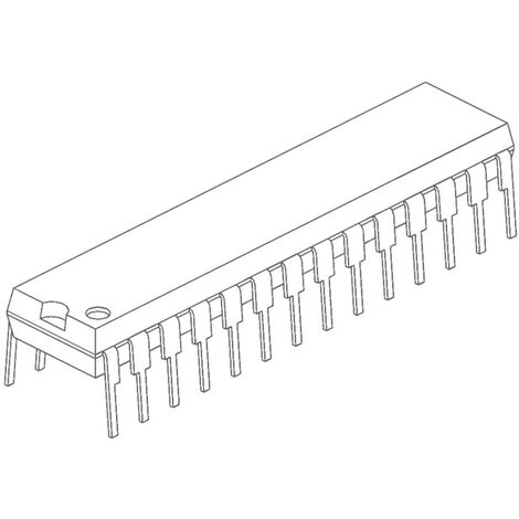 Microchip Technology PIC16F883-I/SP Embedded-Mikrocontroller SPDIP-28 8 ...