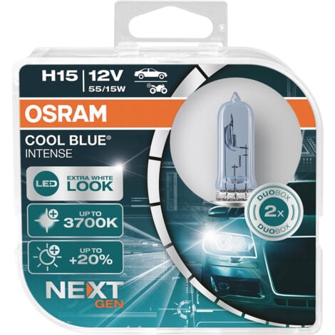 OSRAM 64176CBN-HCB Halogen Leuchtmittel COOL BLUE® INTENSE H15 15/55 W 12 V