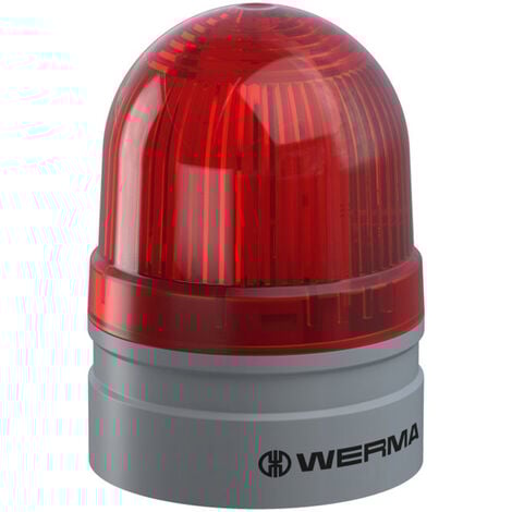 Werma Signaltechnik Signalleuchte Mini TwinFLASH 24VAC/DC RD 260.120.75 ...