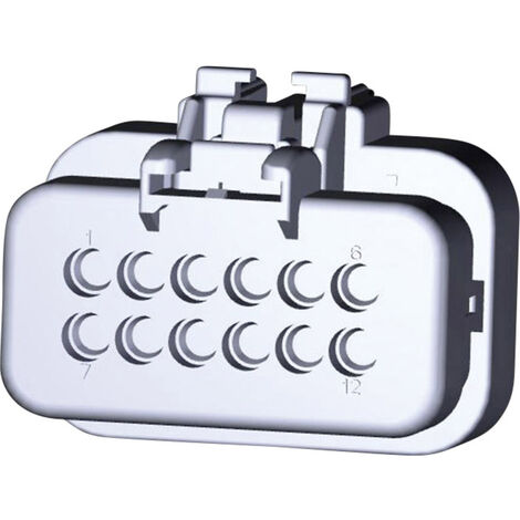 TE Connectivity Buchsengehäuse-Kabel AMPSEAL16 Polzahl Gesamt 12 776533 ...