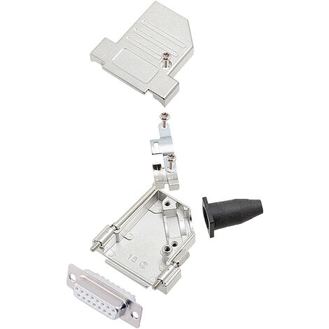 encitech DTSL15-LJSRG-S-DMS-W-K 6355-8042-32 D-SUB Buchsenleisten-Set 45 ° Polzahl: 15 Lötkelch 1 St