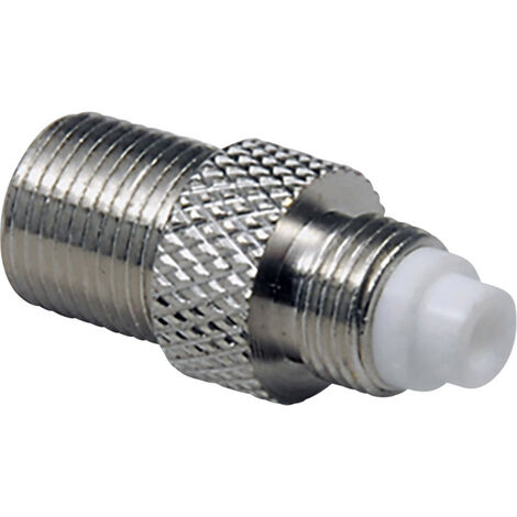 TRU COMPONENTS 1579591 FME-Adapter FME-Buchse - F-Buchse 1 St.