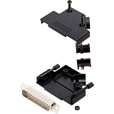 encitech D45PK-P-25-DMP-W-K 6355-8035-03 D-SUB Stiftleisten-Set 45 ° Polzahl: 25 Lötkelch 1 St.