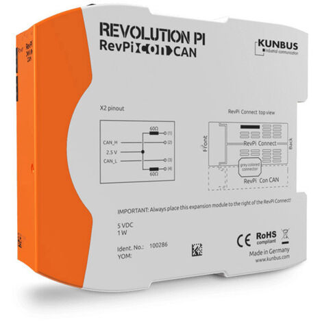 Revolution Pi by Kunbus PR100286 RevPi Con CAN Busmodul 1 St.