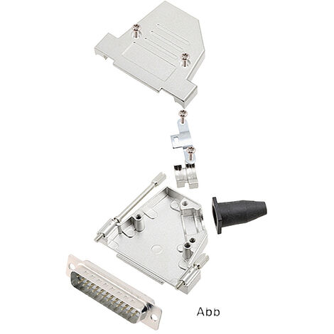 encitech DTSL37-LJSRG-S-DBP-W-K 6355-8042-04 D-SUB Stiftleisten-Set 45 ° Polzahl: 37 Lötkelch 1 St.