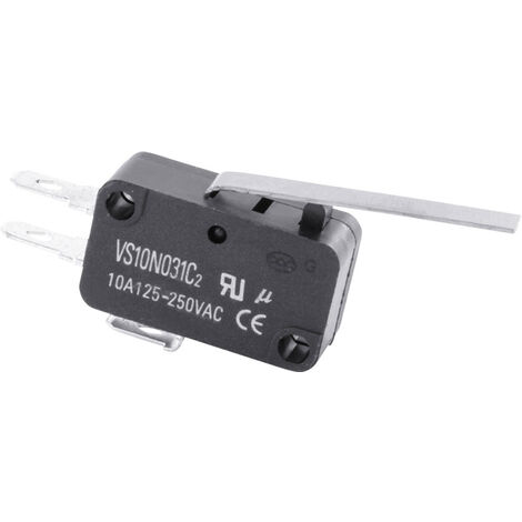 TRU COMPONENTS TC-MS23 Mikroschalter TC-MS23 10 A tastend 1 St.